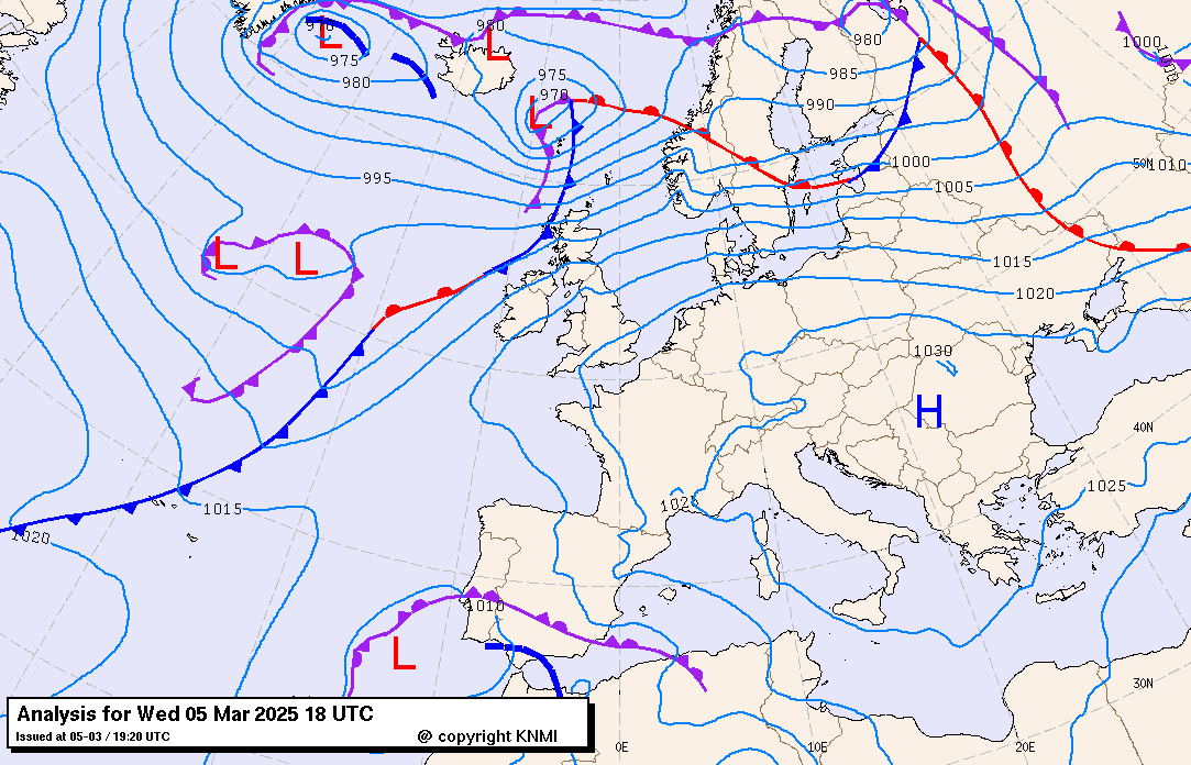 KNMI - Weerkaarten archief Europa