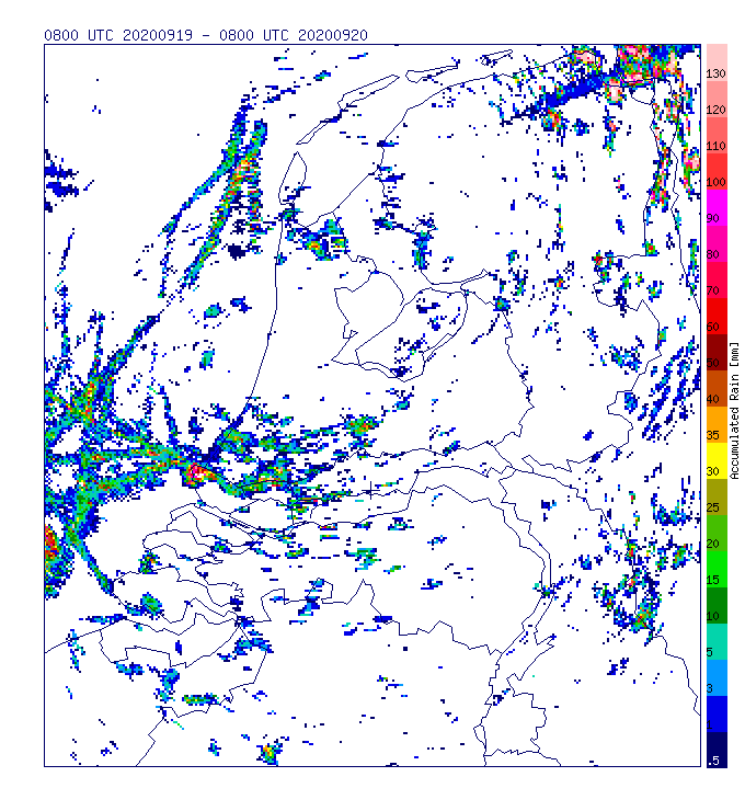 KNMI - Neerslag radararchief
