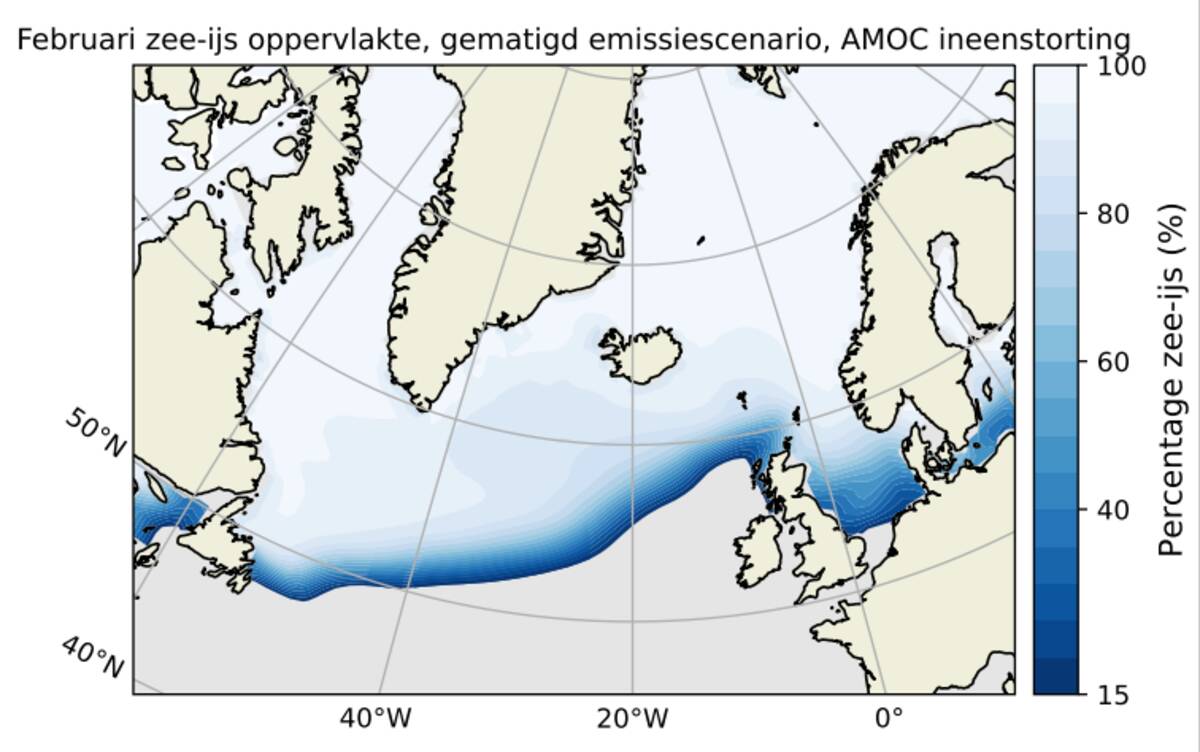 KNMI - Wat staat Europa te wachten als de Golfstroom sterk verzwakt?