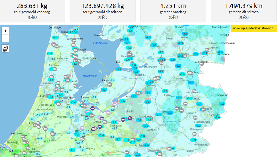 KNMI - Liveblog code oranje ijzel 11 januari 2026